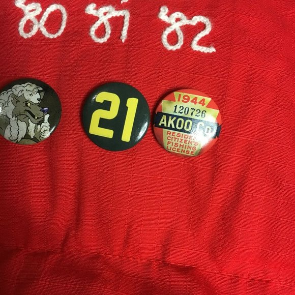 Akoo | Jackets & Coats | Rare Akoo Mfg Brand Ahc Red Yellow Camouflage ...